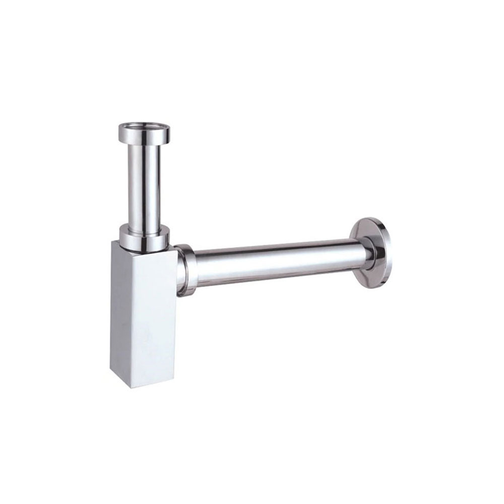 Siphon CUATRO chromé pour lavabo