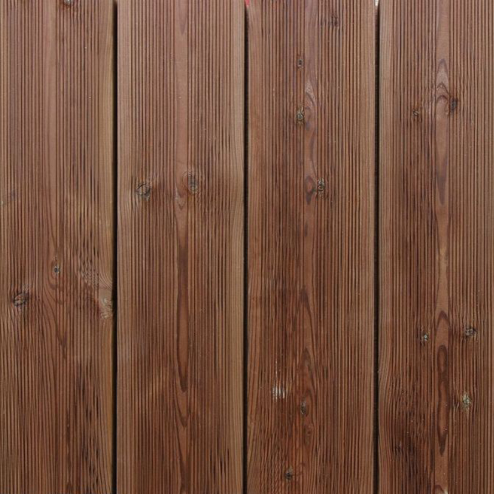 Decking PIN traité autoclave classe 4 rainuré L 300-400 x l 12 x E 2,1 cm